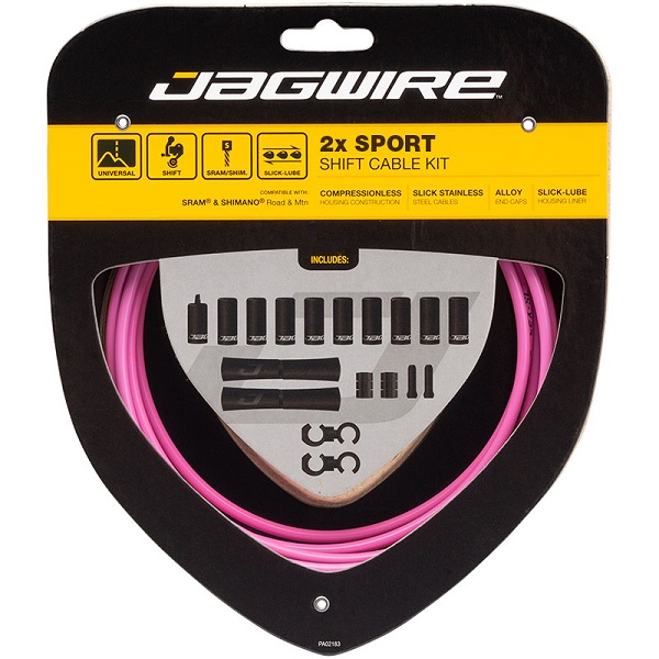 JAGWIRE 2X Sport Shift Kit | Wize Rides