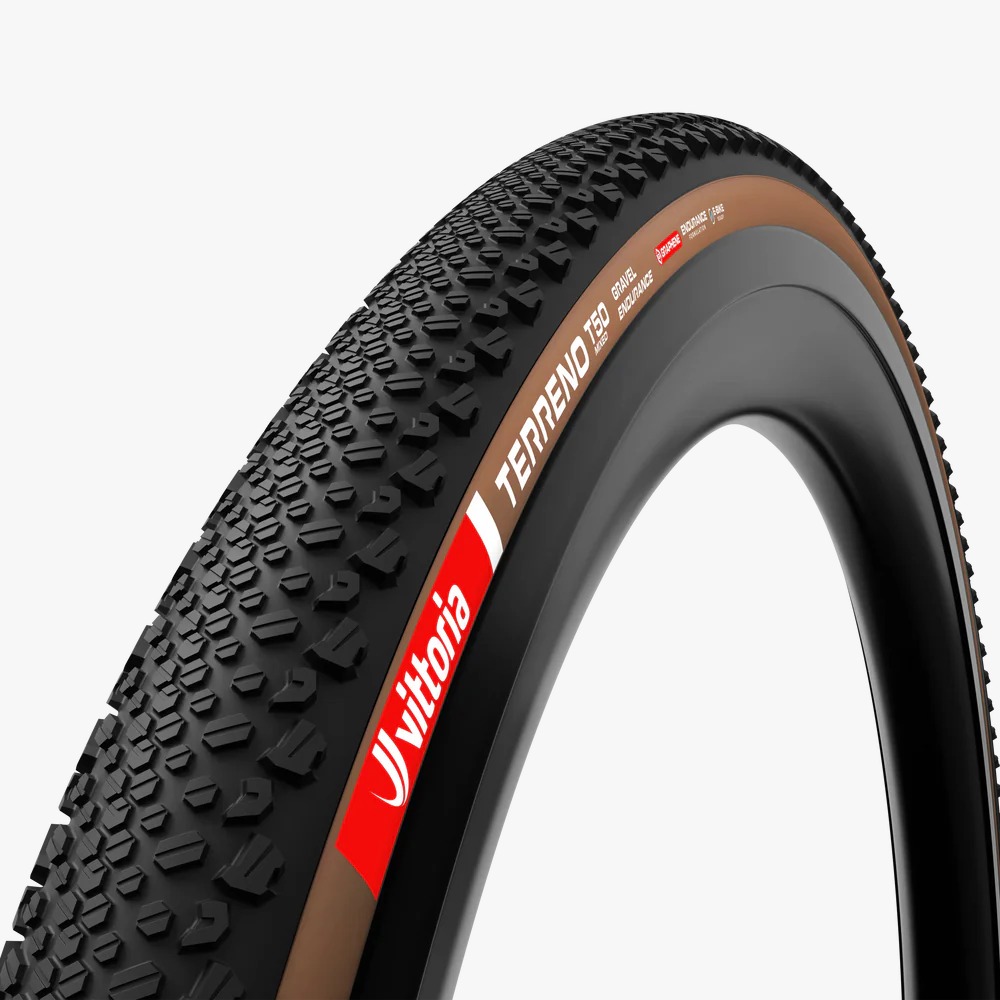 Terreno T50 Mixed Brown Wall Gravel Endurance Bicycle Tires | Wize Rides