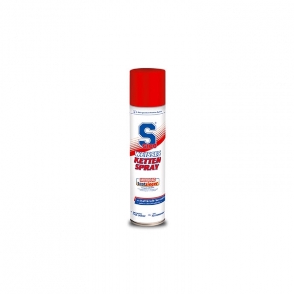 S100 WHITE CHAIN SPRAY | Wize Rides